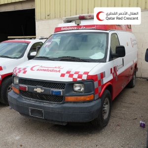 Qatar Red CrescentChevrolet Express Ambulance Model 2007,...